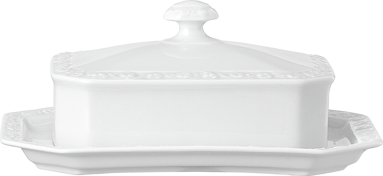 Maria Butter dish White - Rosenthal 10430 800001 15169 | FA