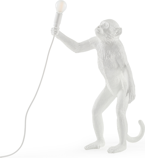 Lampa Monkey zewnętrzna biała - Seletti 14926 | Fabryka Form