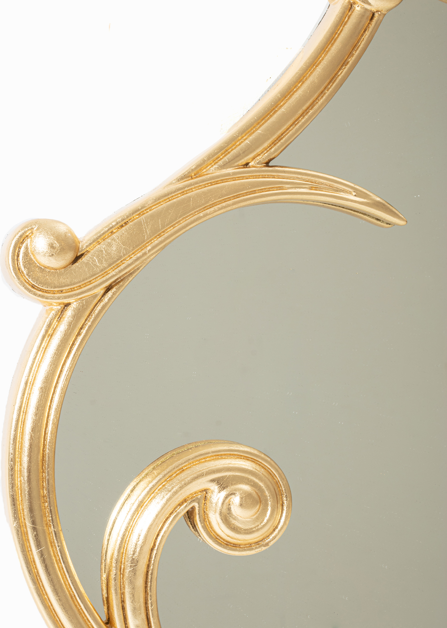 Lustro Liberty ze złotą ramą - Seletti 17066 | Fabryka Form