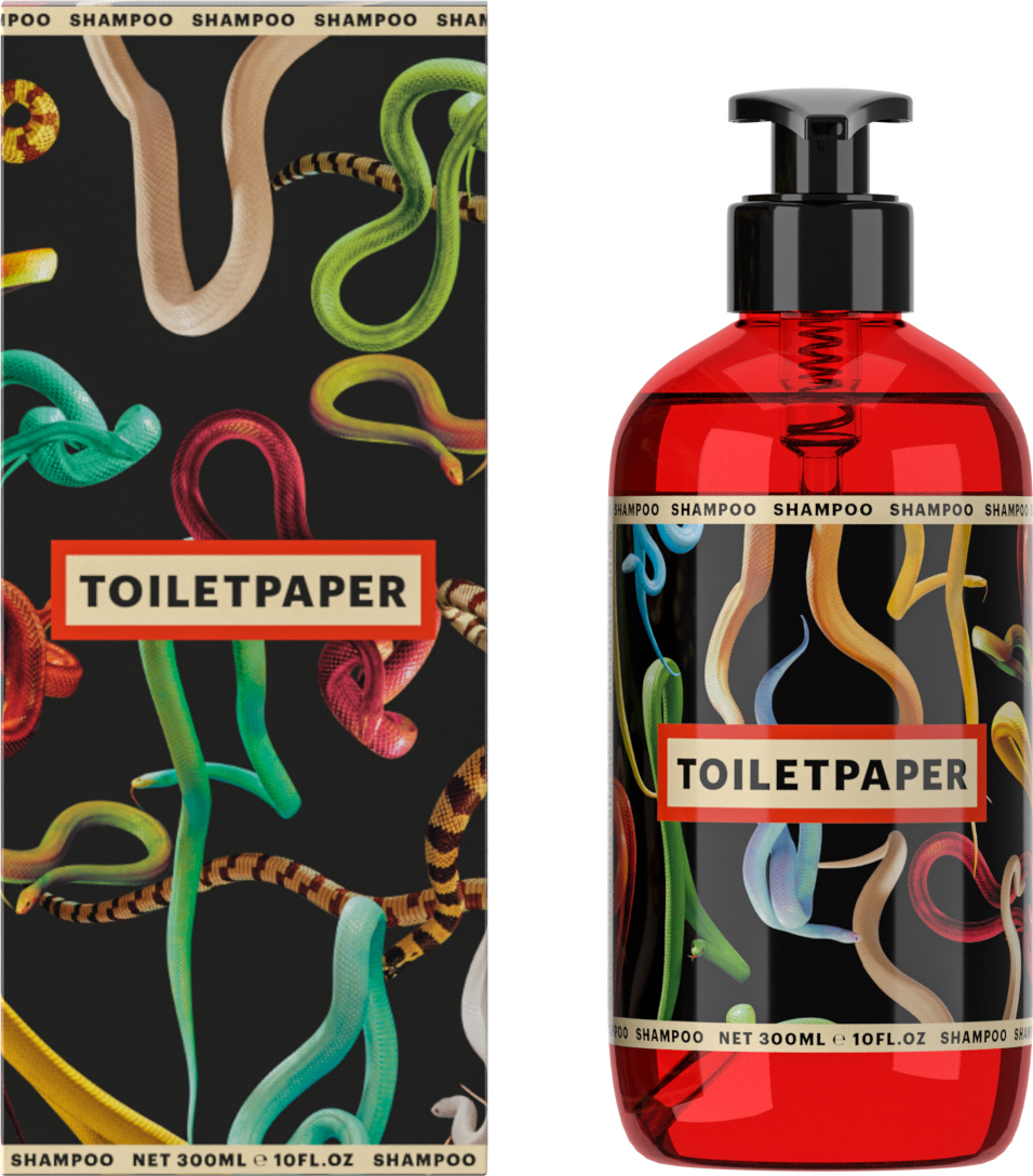 Szampon do włosów Toiletpaper 300 ml - Seletti 02121 | Fabryka Form