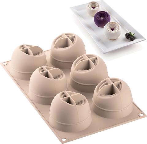 Coccola Backform Silikon - Silikomart 26.305.13.0065 | FormAdore