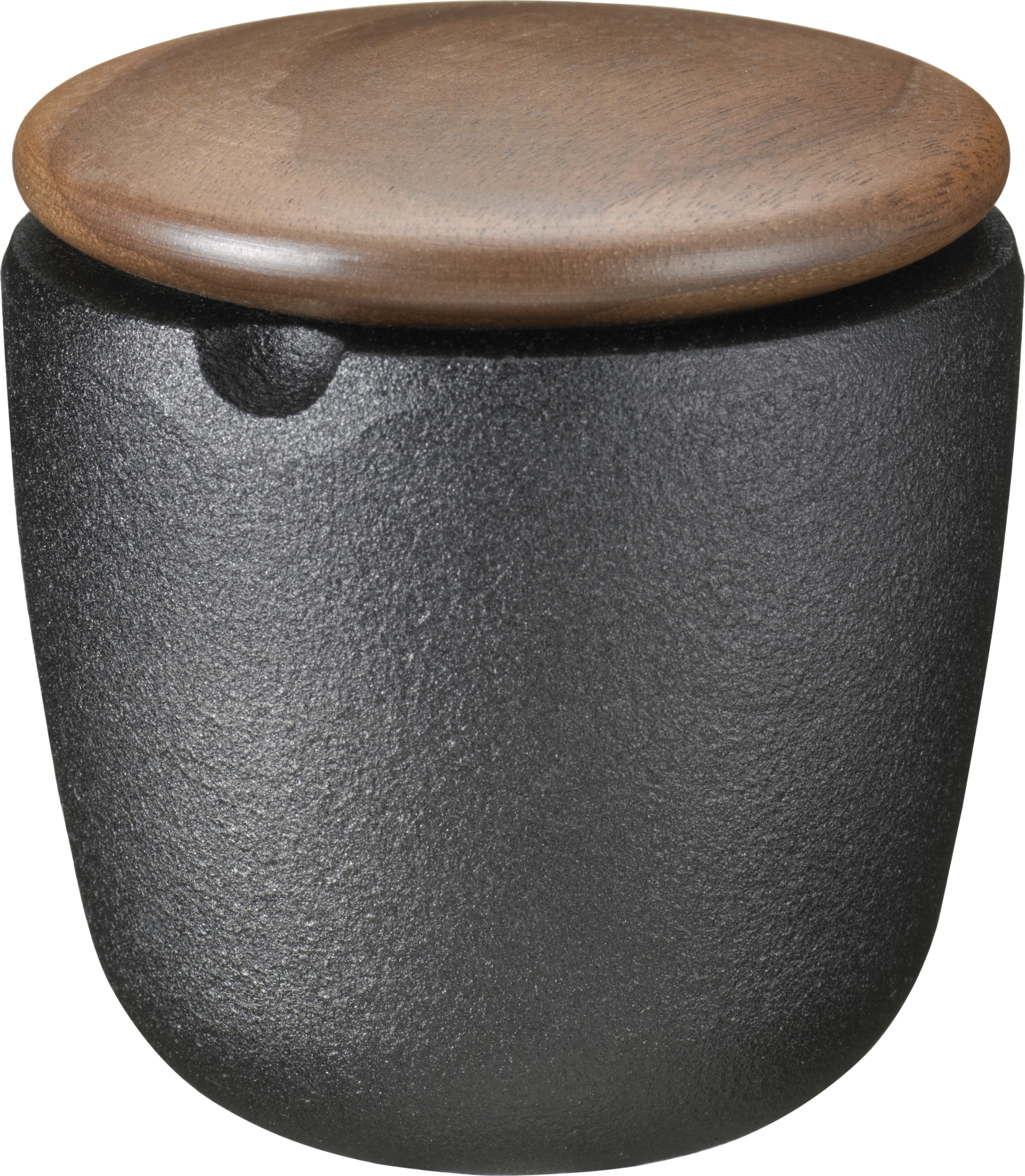 Recipient pentru condimente Skeppshult cu capac din lemn de nuc