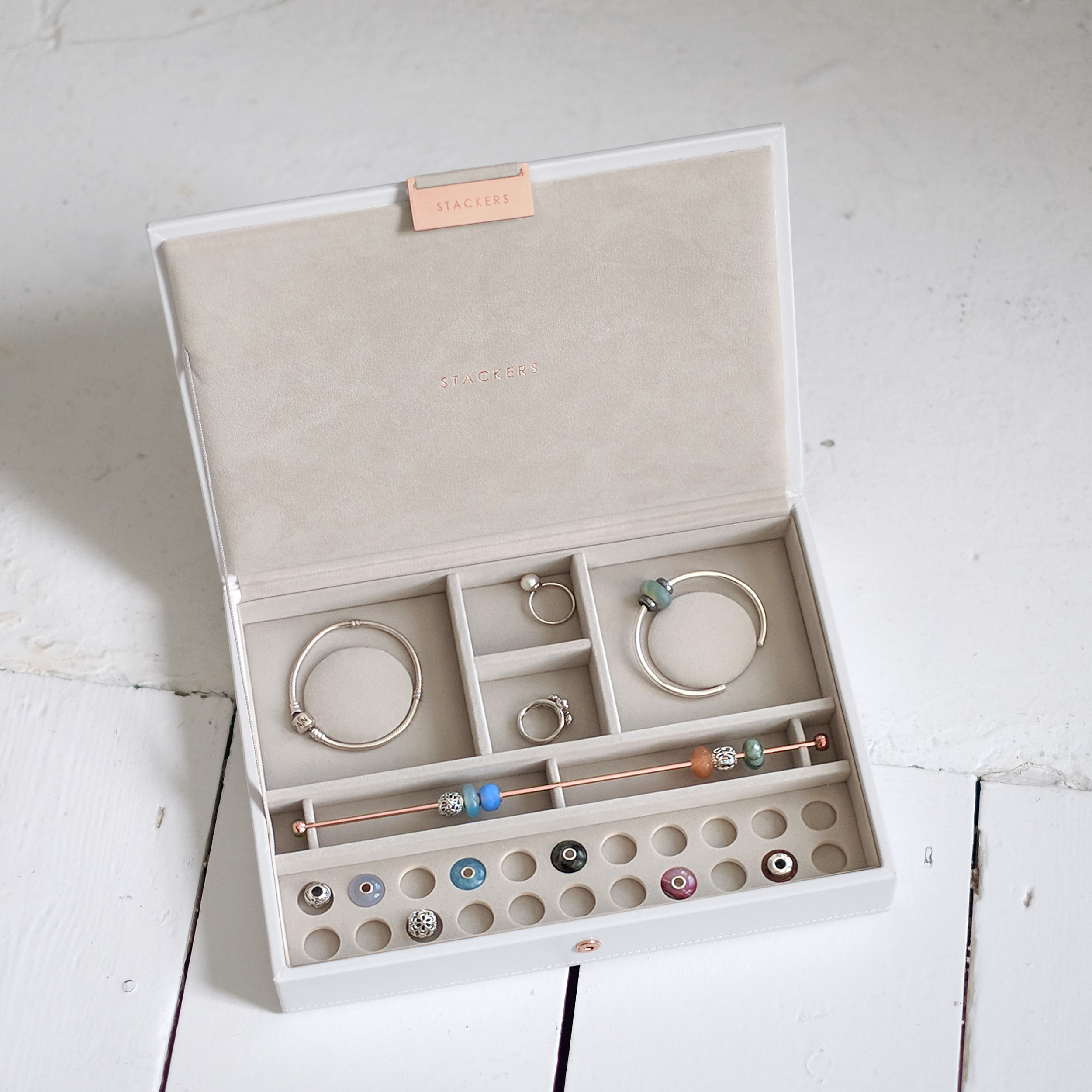 Pērlīšu kaste Stackers classic ar vāku - 73791 | FormAdore