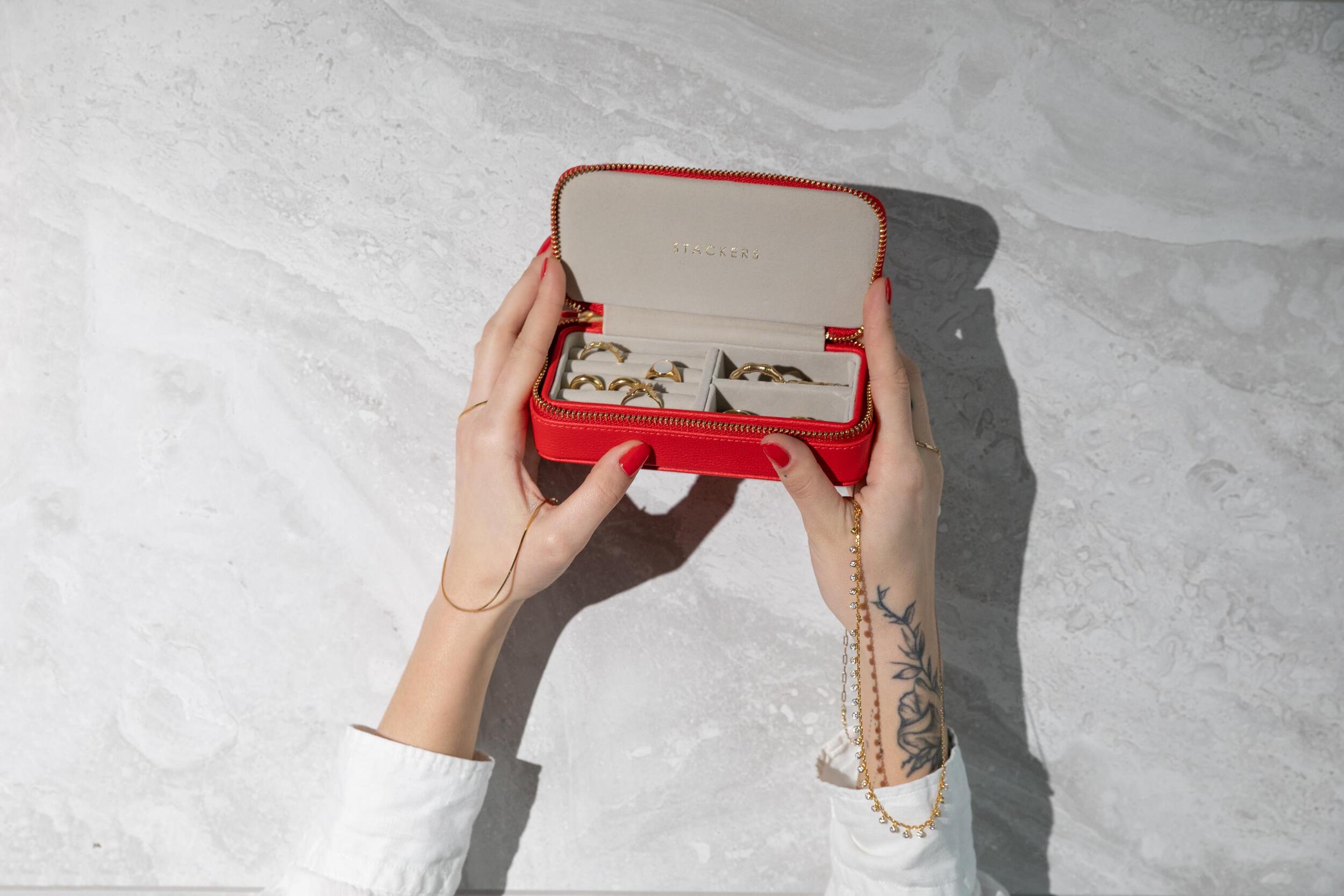 Pudełko podróżne na biżuterię Stackers Travel classic - 74529 | FF