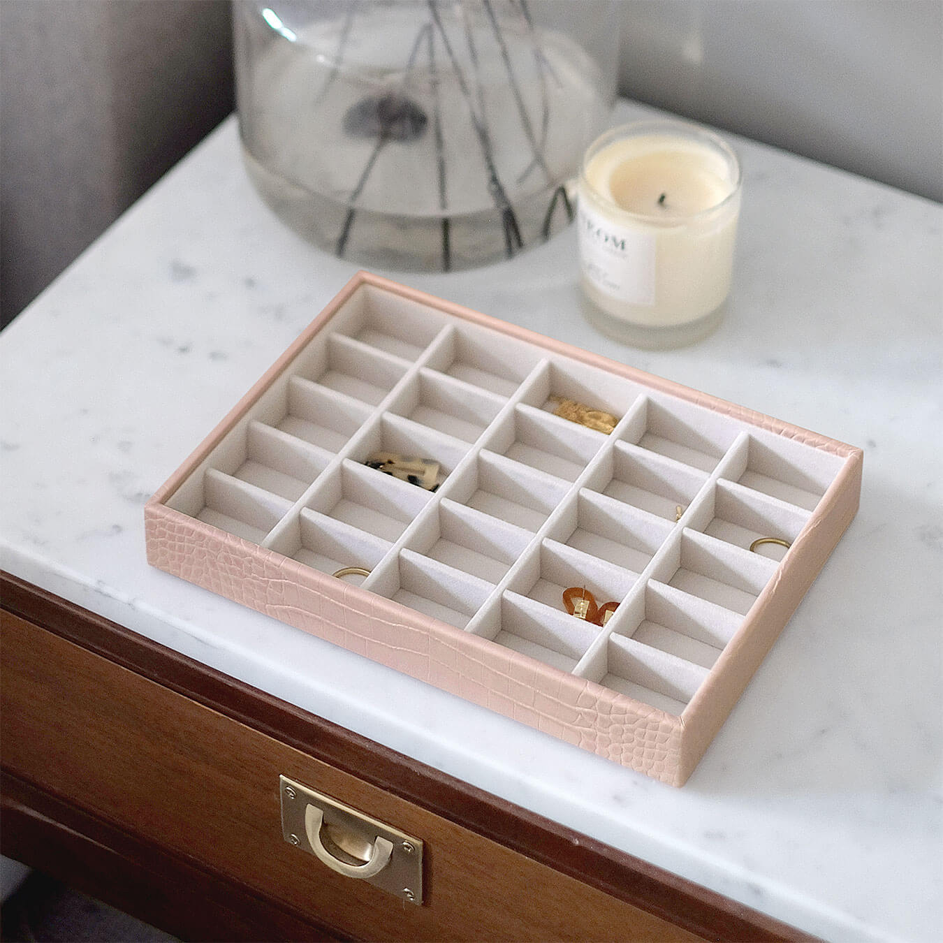 Stackers Croc Jewellery box classic 25 chamber - 74160 | FA