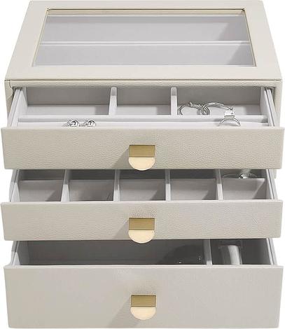Stackers Jewelry box classic with 3 drawers - 75889 | FormAdore