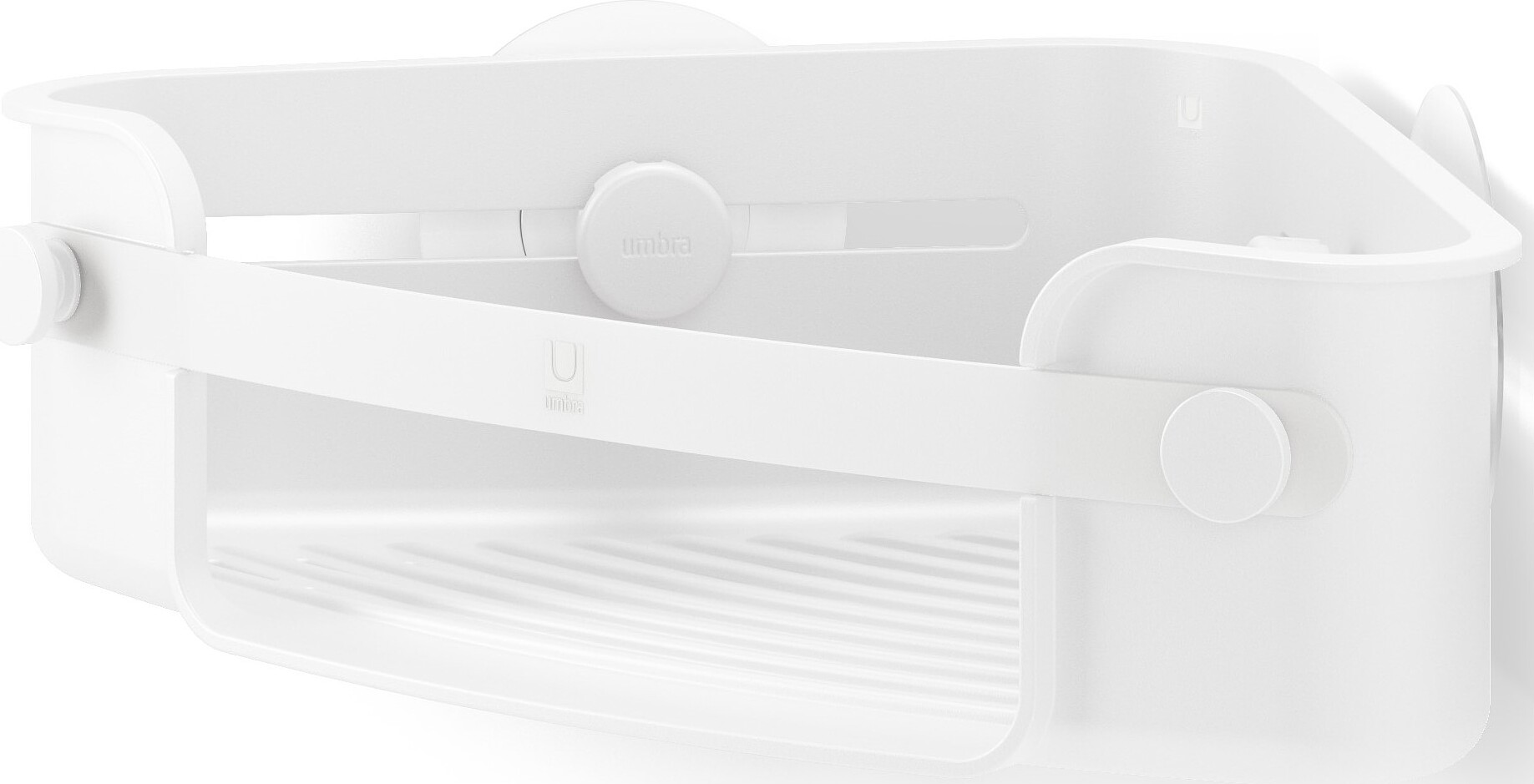 Flex Adhesive Corner shower shelf - Umbra 1021299-040 | FA