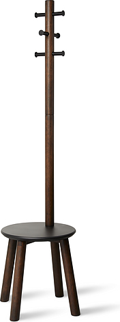 Pillar Standing hanger with a stool - Umbra 1014257-048 | FA