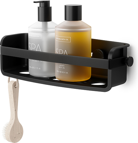 Polička do sprchy Flex Gel-Lock 32 cm čierna - Umbra 1004001-040