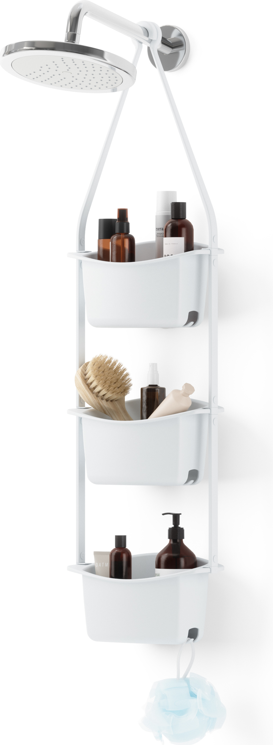 Polička do sprchy Flex trojitá bílá - Umbra 1018927-660 | FA