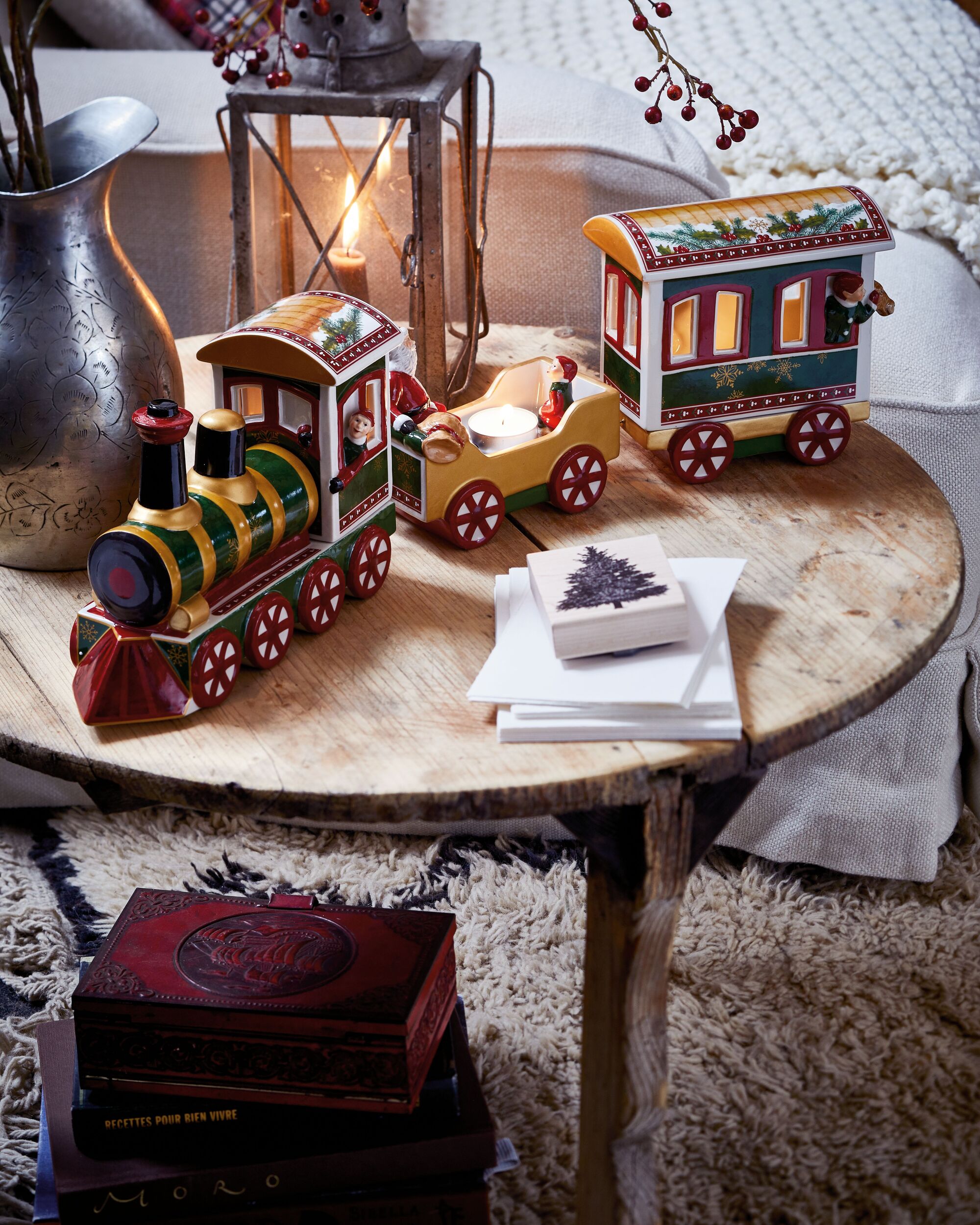 Dekoracja świąteczna Christmas Toy's Memory pociąg - 14-8602-6521