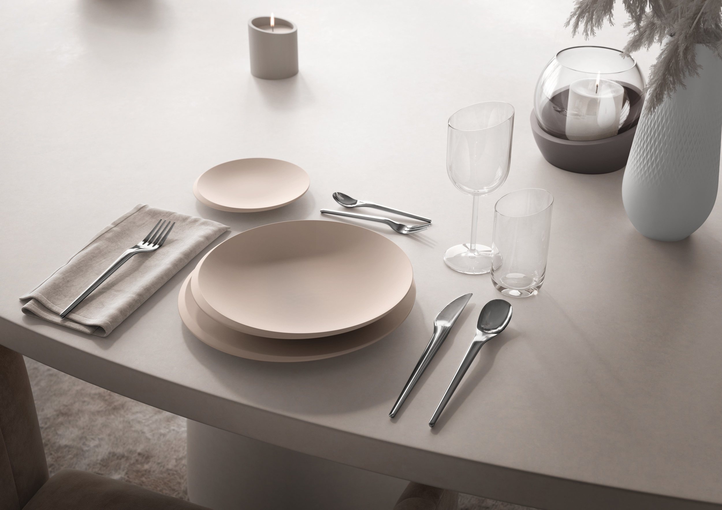 Newmoon Beige Tiefer Teller 29 cm - Villeroy & Boch 10-4291-2700