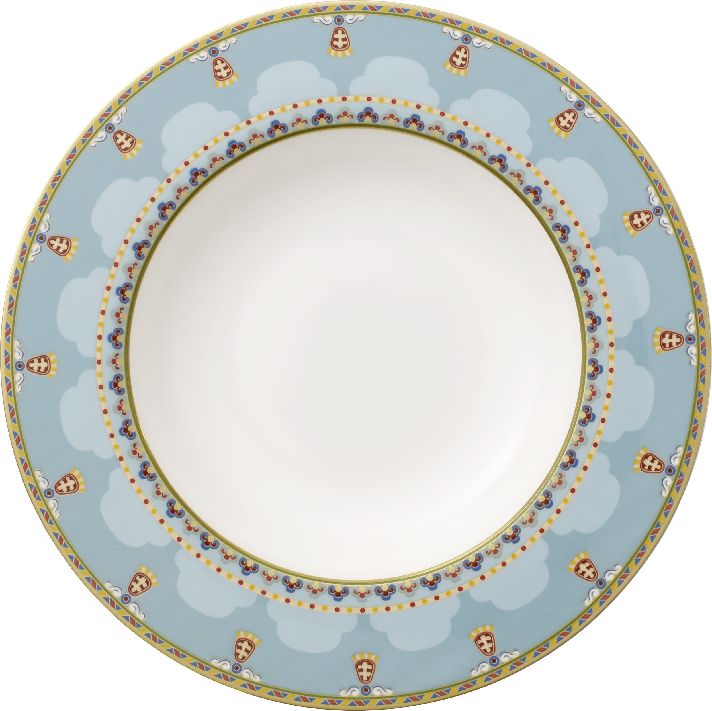 Samarkand Aquamarin Tiefer Teller 24 cm - Villeroy & Boch | FA