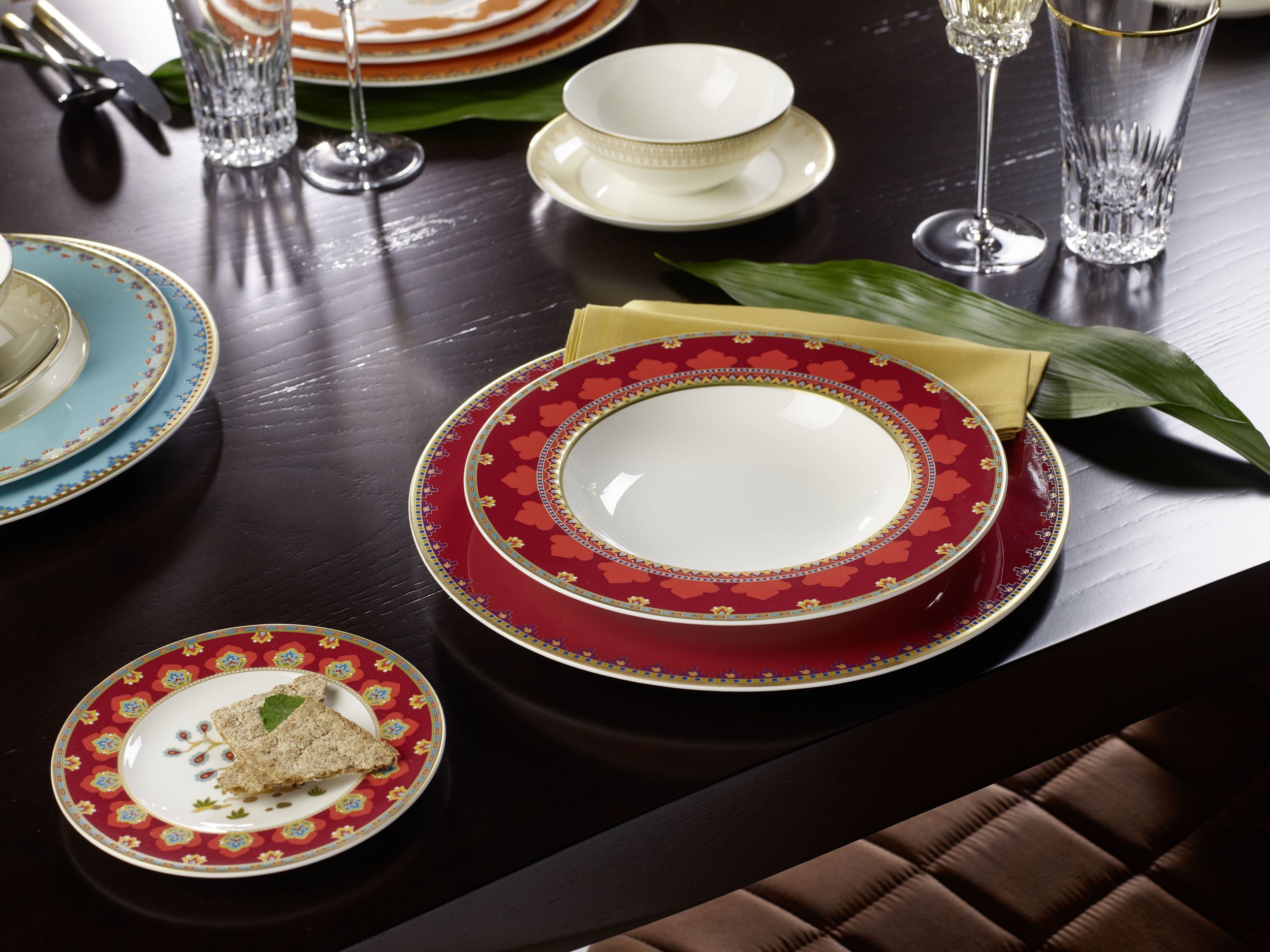 Samarkand Rubin Tiefer Teller 24 cm - Villeroy & Boch 10-4731-2700
