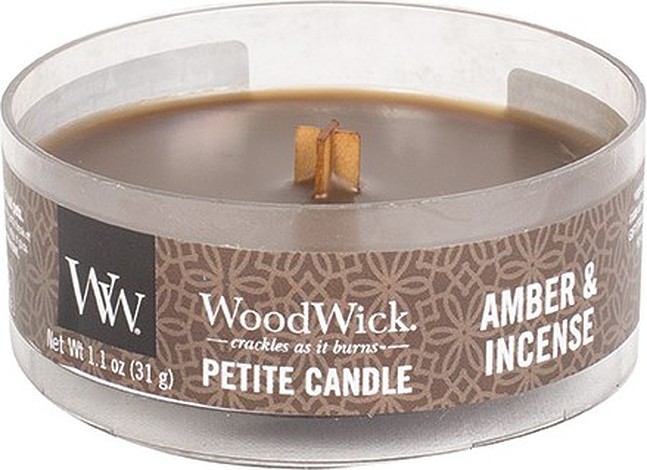 FormAdore Petite Amber Intense Candle WoodWick