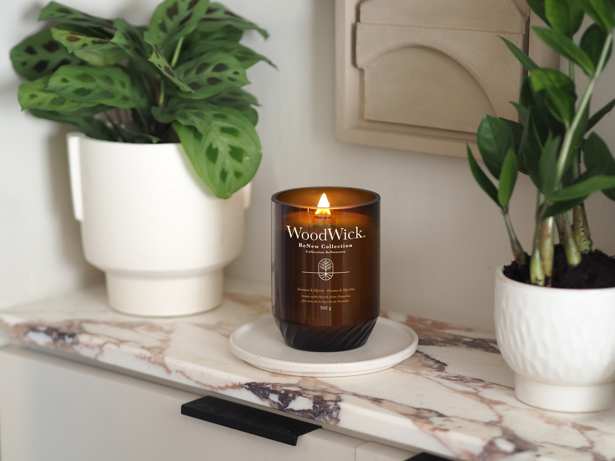 Świeca ReNew WoodWick Incense & Myrph - 1726344E | Fabryka Form